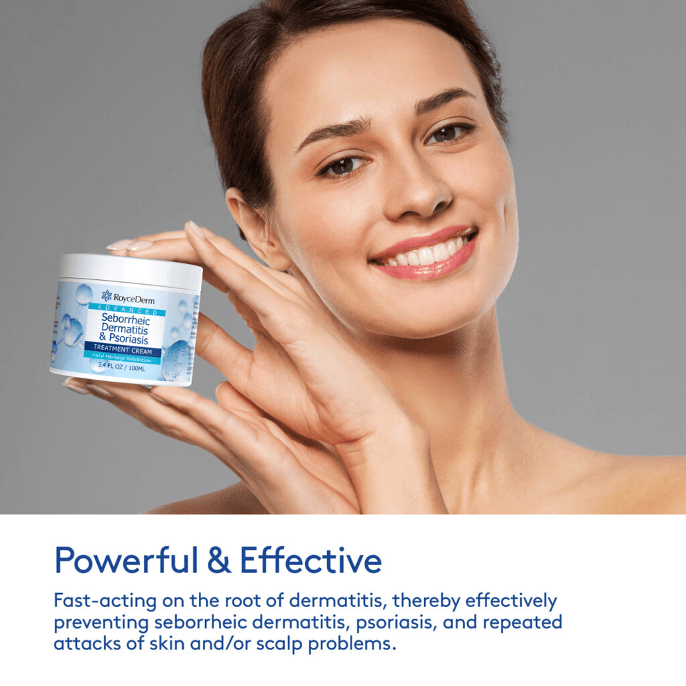 Seborrheic Dermatitis & Psoriasis Cream – Roycederm